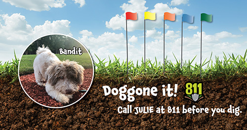 Stay safe. Call 811 before you dig. | North Shore Gas